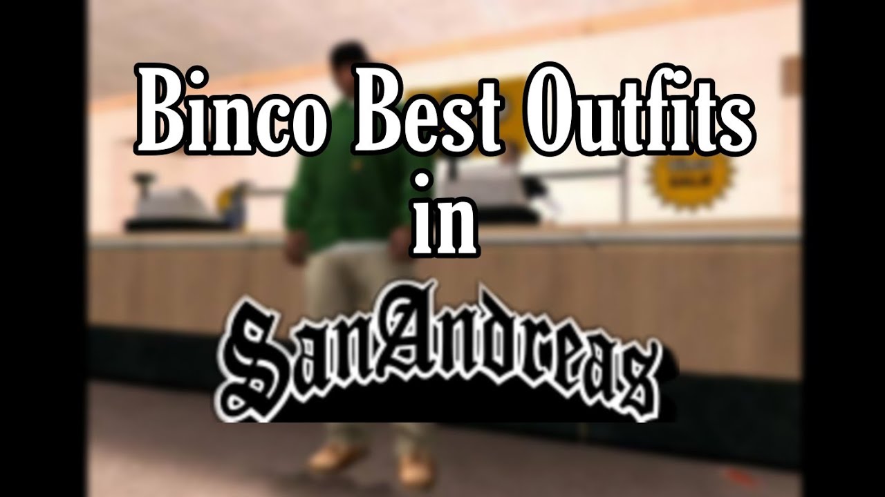Best Outfit of Binco Clothing Store | GTA San Andreas | Busstaa - YouTube