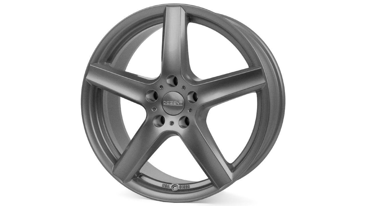 DEZENT TY Graphite matt | felgenoutlet.de - YouTube