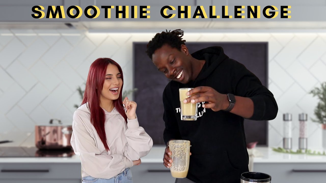 SMOOTHIE CHALLENGE **disgusting** - YouTube