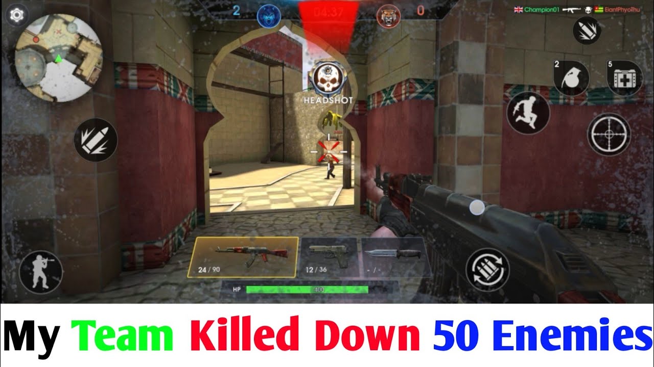 TEAM DEATHMATCH: FPS ONLINE STRIKE PVP SHOOTER GAMEPLAY | s30 Gamer ...