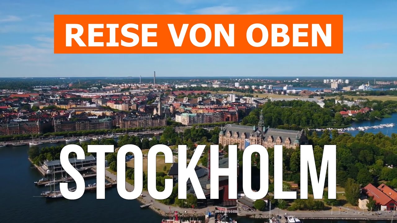 Stockholm von oben | Drohnenvideo in 4k | Schweden, Stadt Stockholm aus der Luft - YouTube