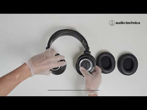 Replacing Your ATH-M50x Earpads | Audio-Technica AU