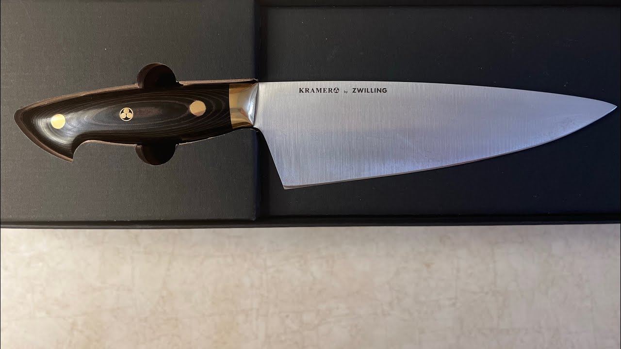 NEW BOB KRAMER CARBON 2.0 8 INCH CHEF KNIFE— Sautéed Carrots w/shallots ...