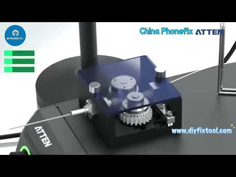 ATTEN ZT-660-150G Solder Wire Auto-Feed Soldering Station Tin Dispenser Review