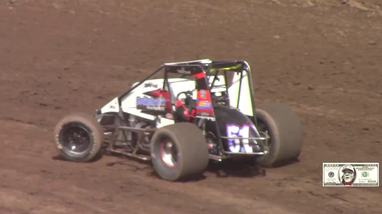 CRA/ USAC 410 Sprint Car Qualifying Ventura Raceway 5-5-18 - YouTube