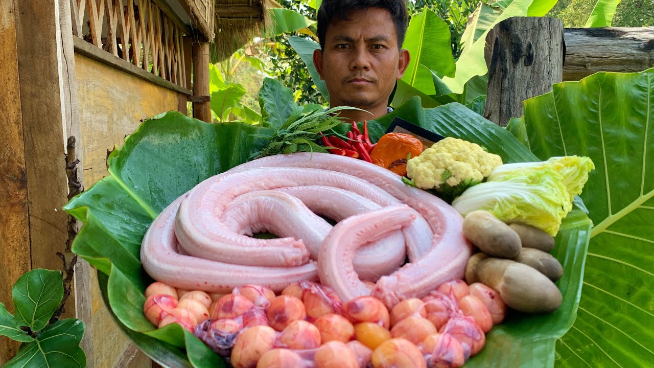 The Best Soup Snake With The Best Vegetables - YouTube