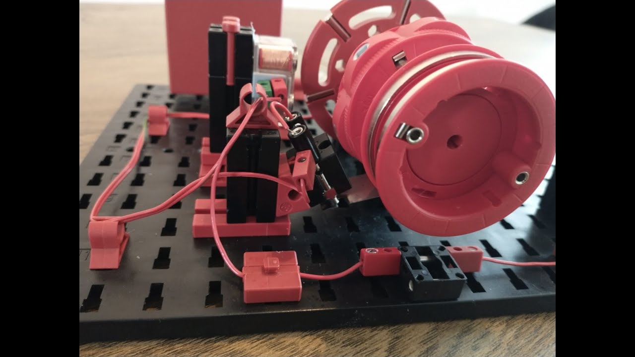 Brushless Pulse Electric Motor Fischertechnik No Electronics Stem Youtube