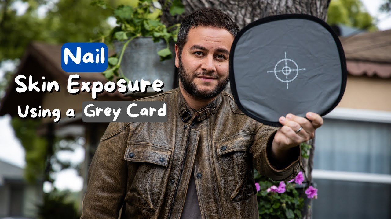 Using A Grey Card To Find Exposure For Skin Tones - YouTube
