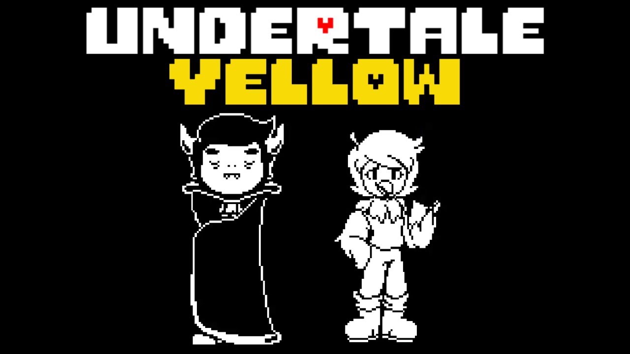 Undertale Yellow Dark Ruins & Snowdin Neutral Route - YouTube