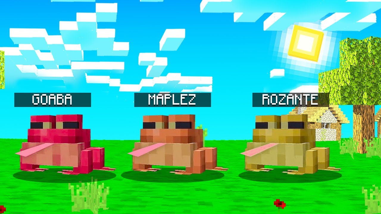 VIRAMOS SAPOS NO MINECRAFT 1.19! - YouTube