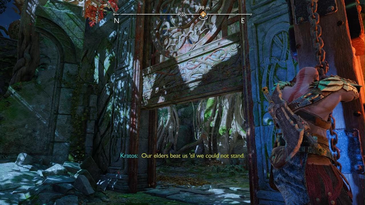 Kratos tells freya his sparta story - YouTube