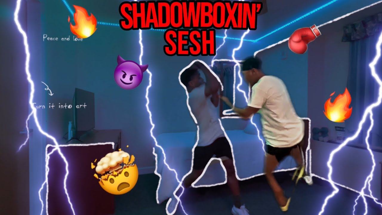 Light shadow boxing… GONE WRONG !!! - YouTube