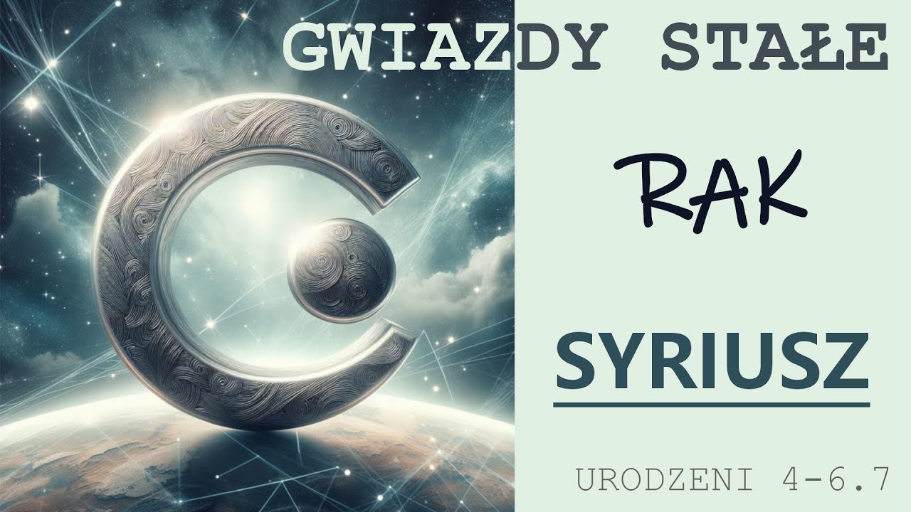 ♋ Interpretacja gwiazd stałych w horoskopie - 26. Syriusz - 14°26' Rak ...