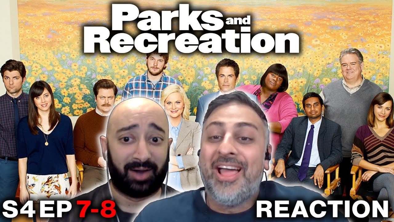 Parks and Recreation - S4 Ep 7-8 - REACTION - First Time Watching - YouTube