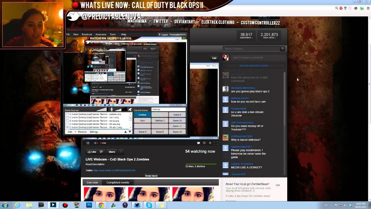 LIVE Webcam - Cod games and Q+A - YouTube