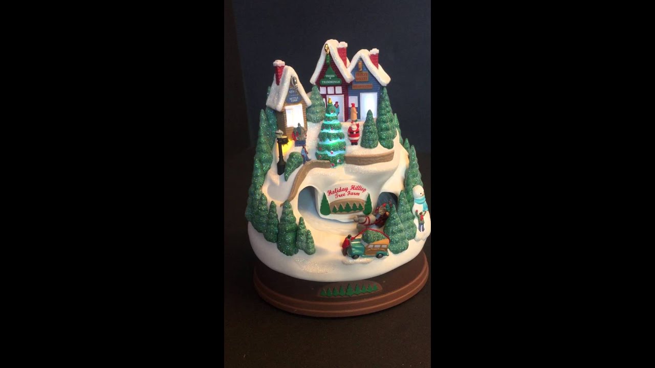 Hallmark Keepsake Holiday Hilltop Tree Farm - YouTube