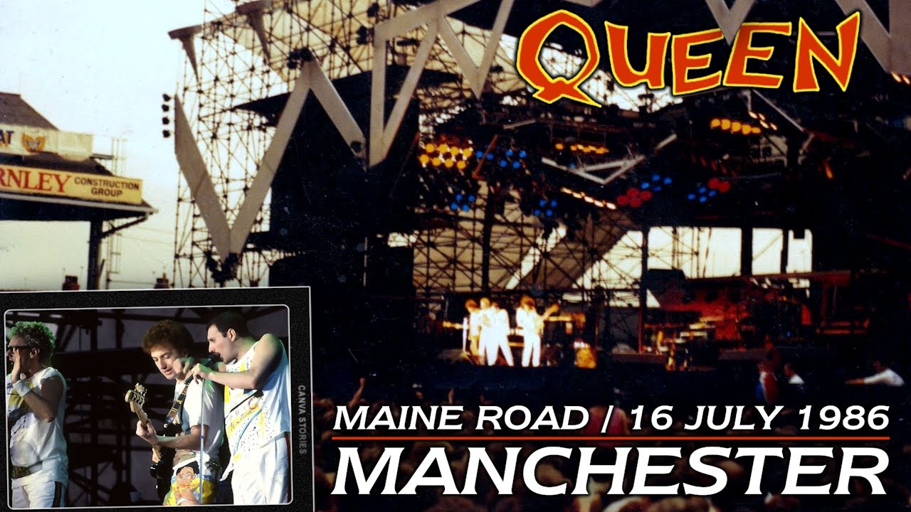 Queen - Live in Manchester (16th July 1986) - YouTube