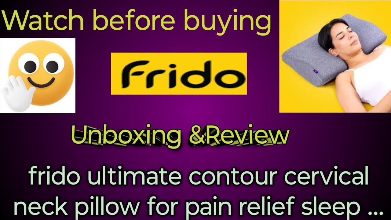 Frido pillow unboxing | frido pillow review | frido takiya kaisa hai ...