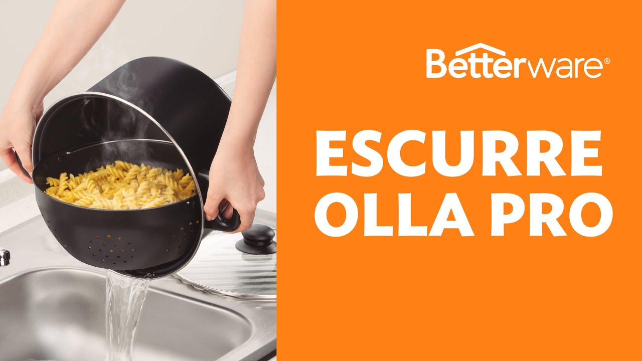 Escurre Olla Pro Betterware - YouTube