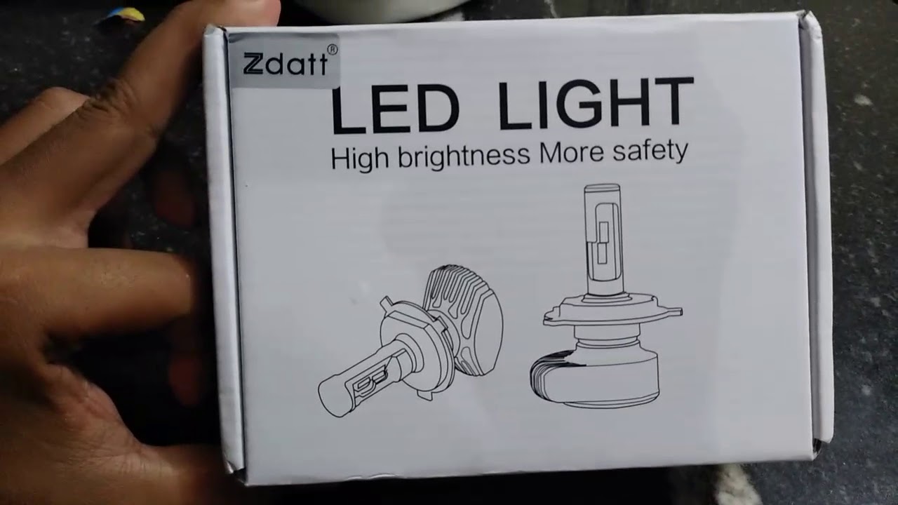 Zdatt led h4 14000 lumens - YouTube