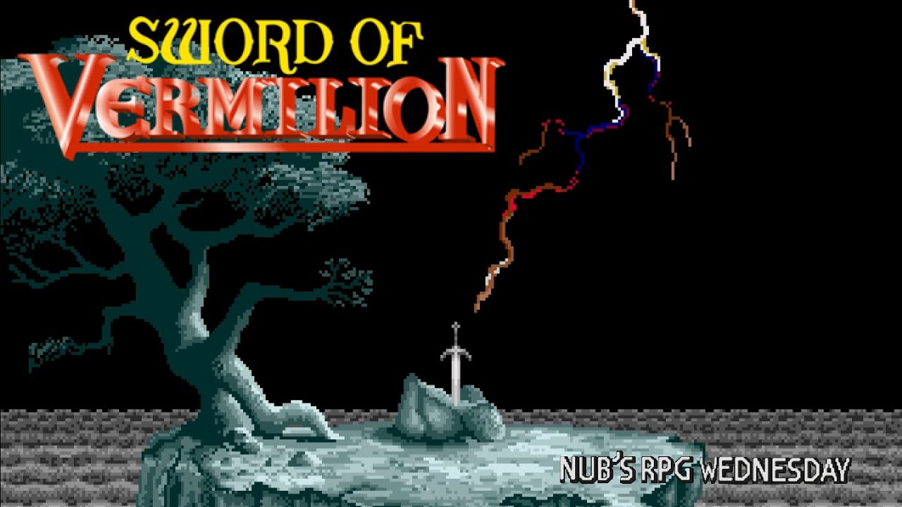Sword of Vermilion - Nub's RPG Wednesday Episode 01 - Heir to the ...