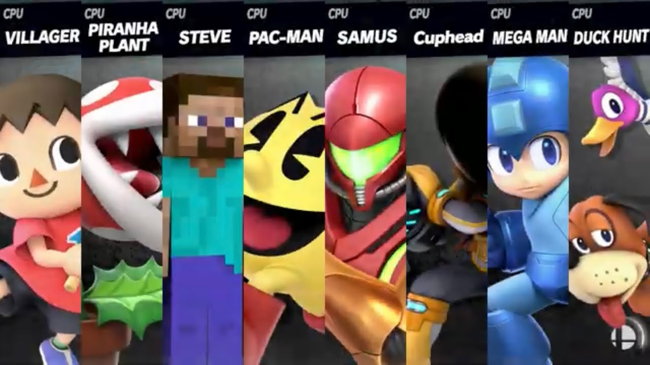 Super Smash Bros. Ultimate - Norfair (Omega) & Minecraft World (Omega ...