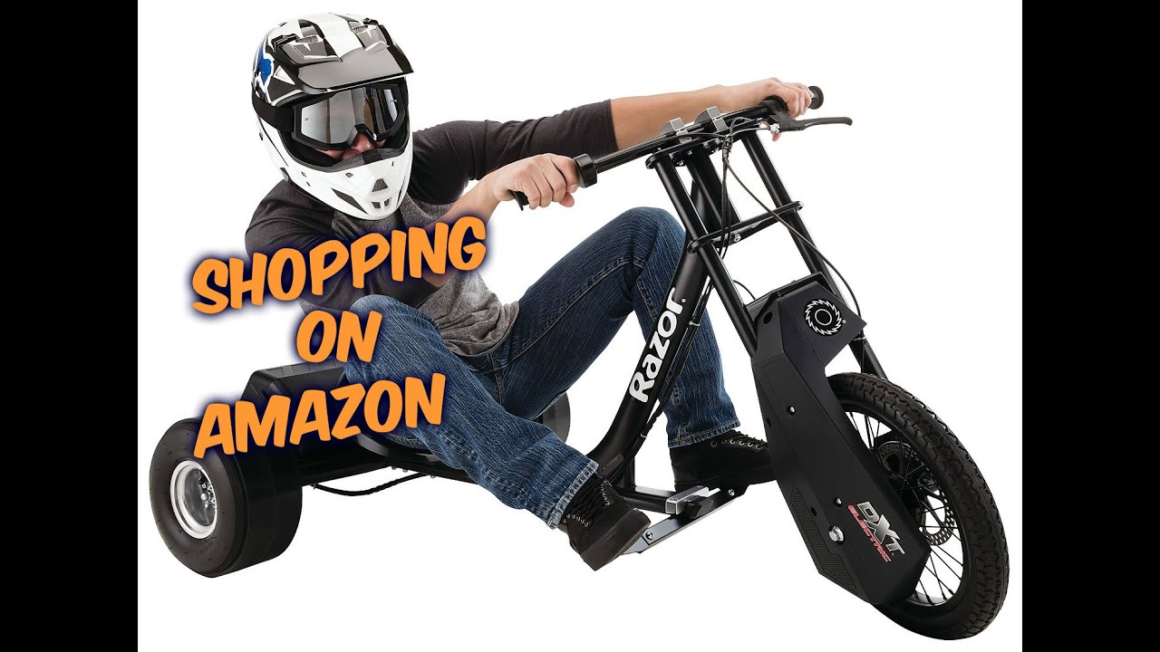 Razor DXT Electric Drift Trike - YouTube