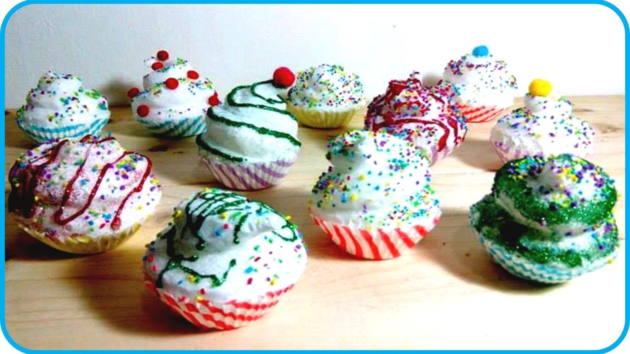 DIY Candy Bar Decorations - Faux Cupcakes - Creative Mom