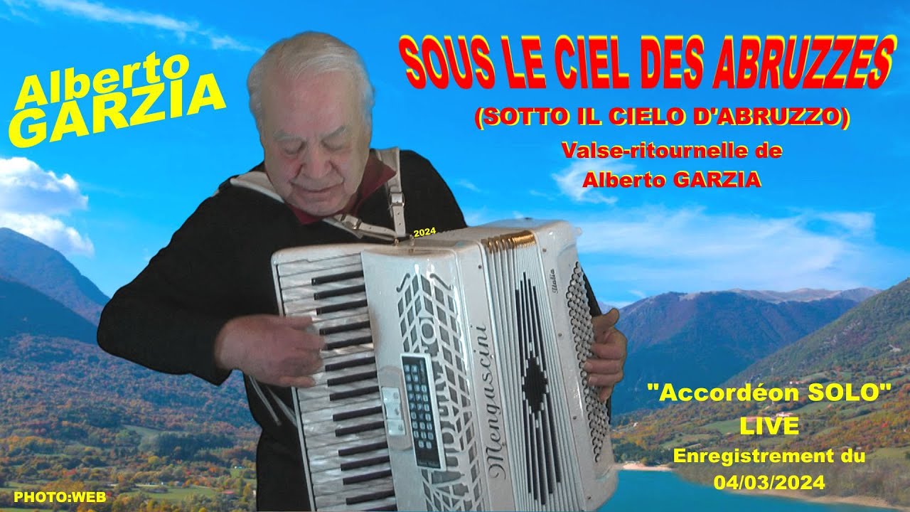 Alberto GARZIA "SOUS LE CIEL DES ABRUZZES" - (SOTTO IL CIELO D'ABRUZZO ...