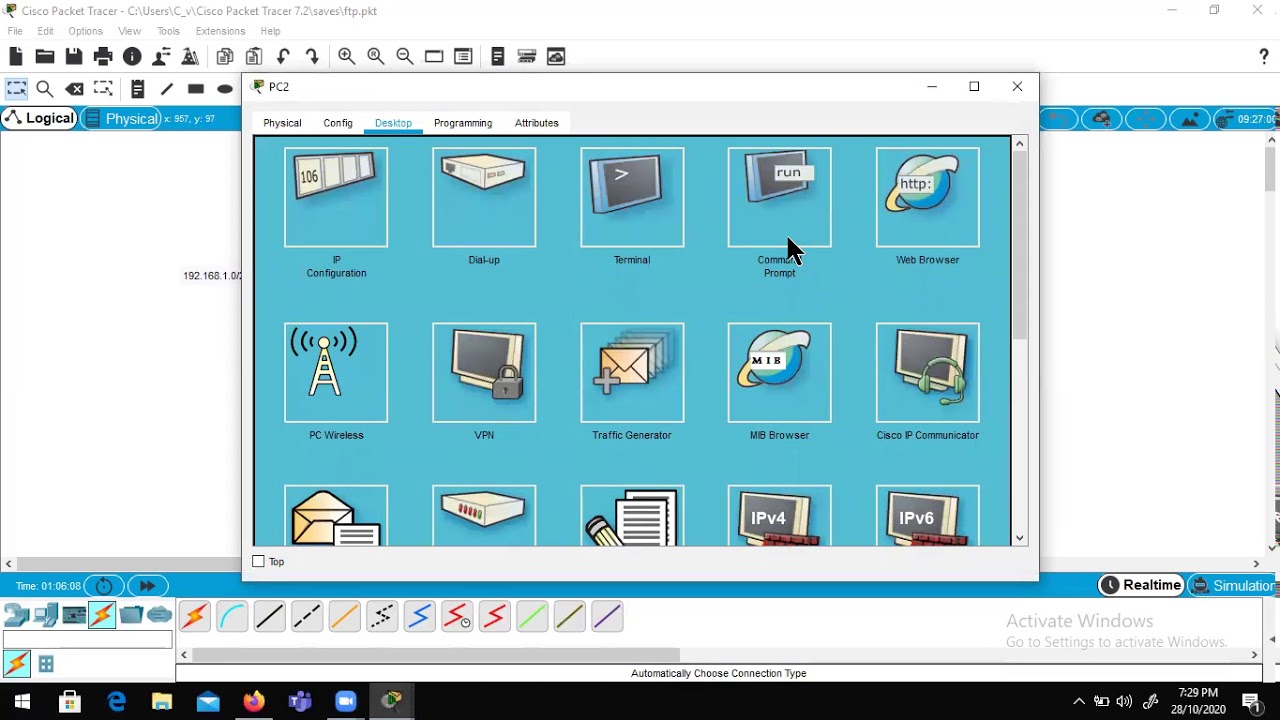 Dccn Lab 71 Dns Server Implementation On Cisco Packet Tracer Youtube