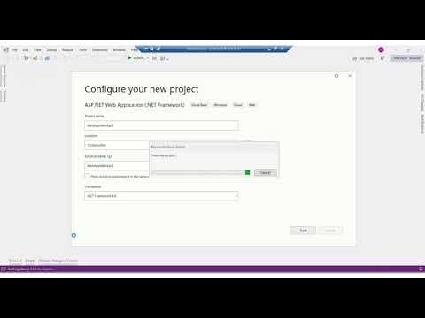 Create .NET Framework Web APi - YouTube