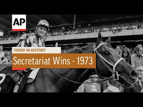 Secretariat Wins Belmont Stakes - 1973 | Today in History | 9 June 16 ...