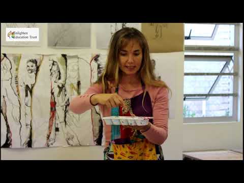 From Life Drawing to Abstract Collage - YouTube