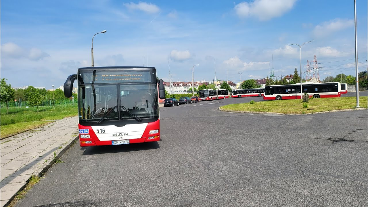 MAN NL283 Lion's City #516 (MZK Opole - linia 3) - YouTube