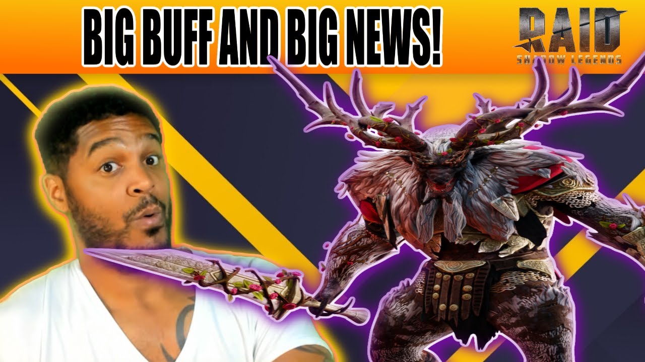 BIG BUFF AND BIG MONDAY NEWS! Raid: Shadow Legends - YouTube