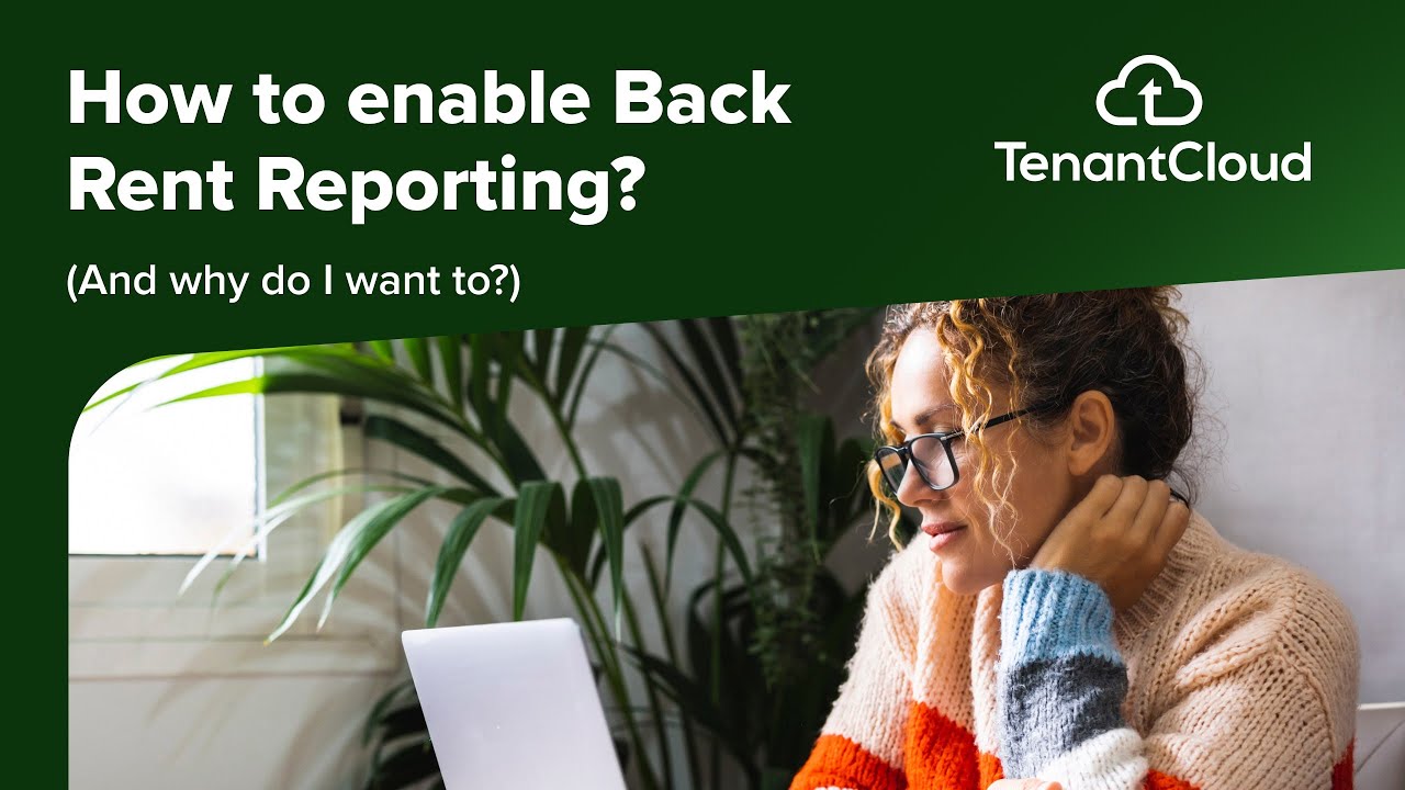 How to Enable Back Rent Reporting (Tenant) | Rent Collection App - YouTube