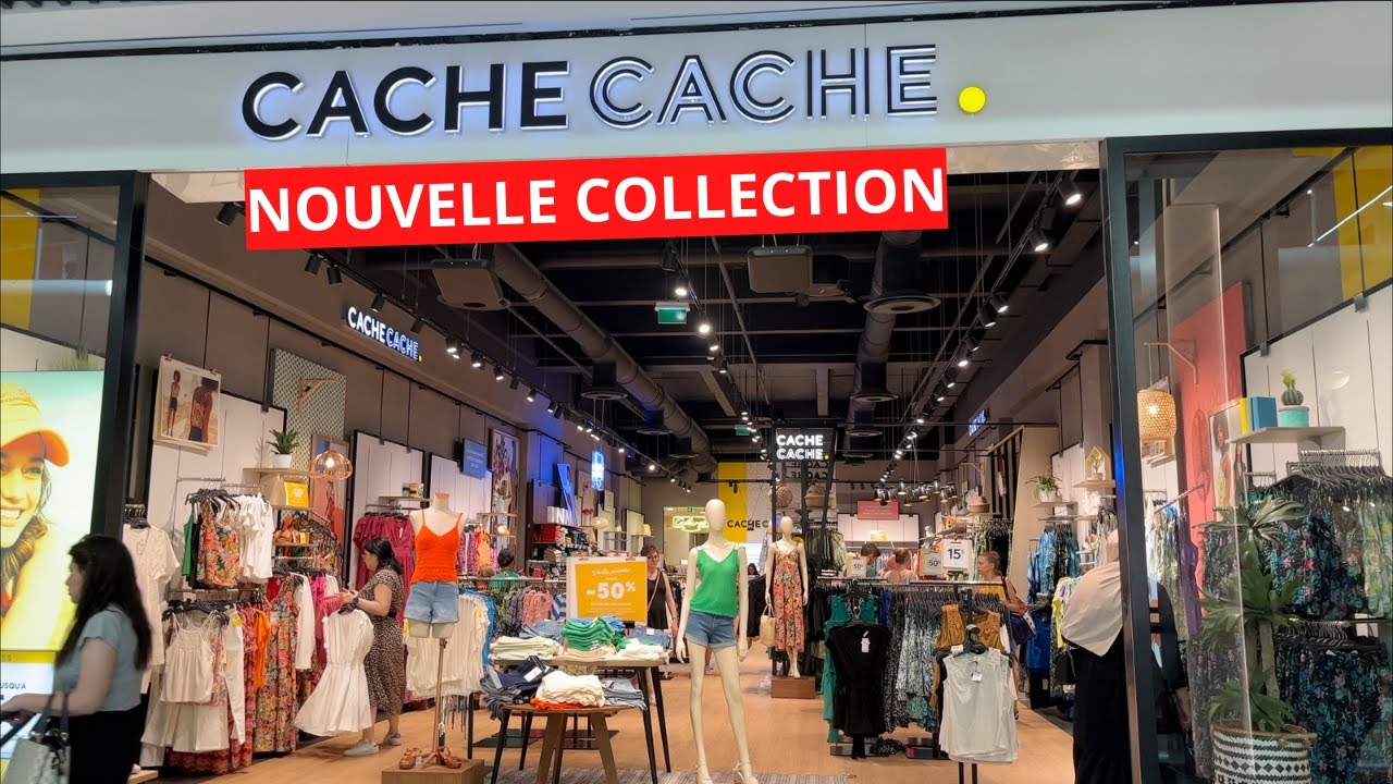 Cache Cache -ARRIVAGE 🎀 COLLECTION FEMME 👚👗😍 - YouTube
