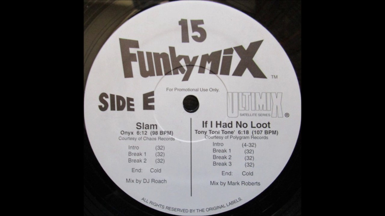 Tony! Toni! Toné! – If I Had No Loot (Funkymix 15) 1993 - YouTube