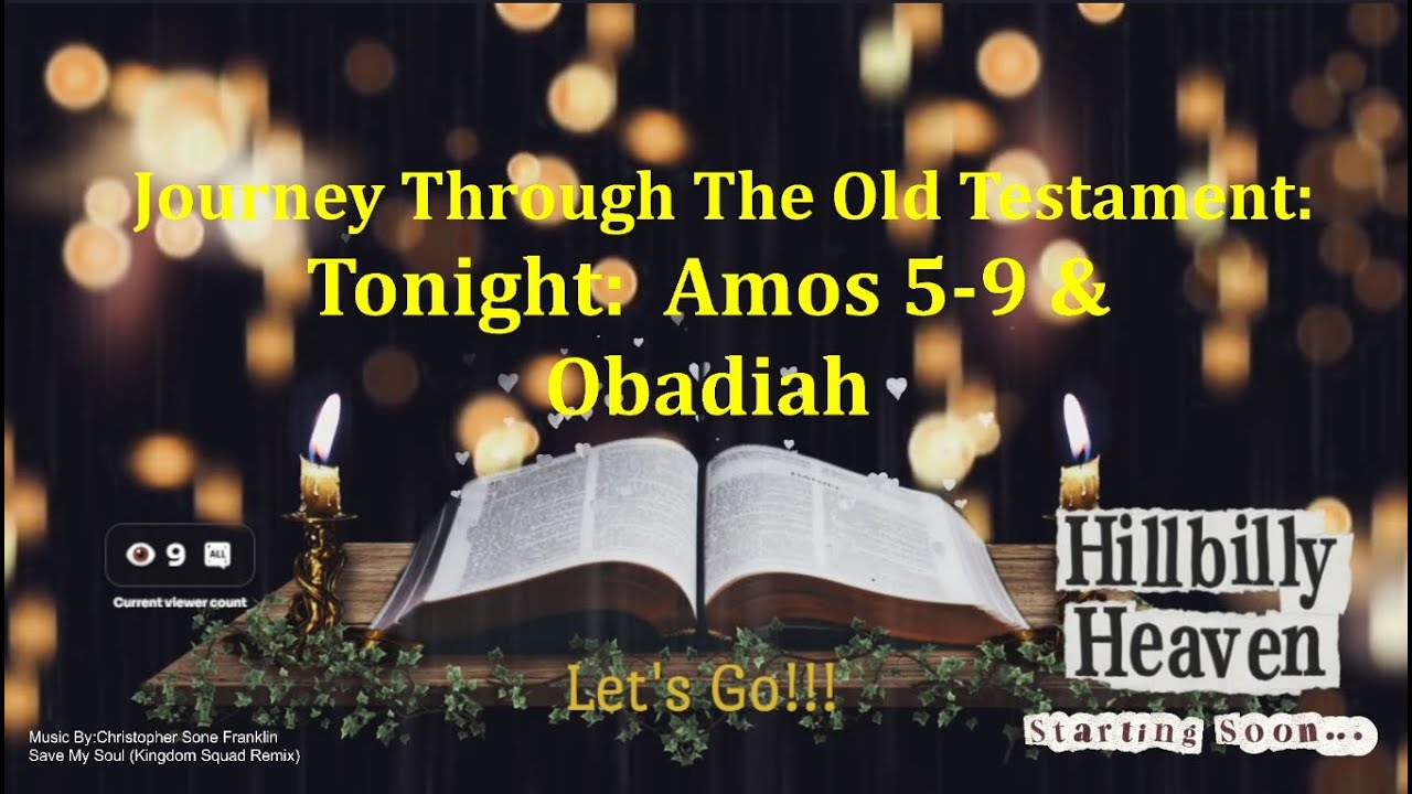 Journey Through The Old Testament - Amos 5-9 & Obadiah - YouTube