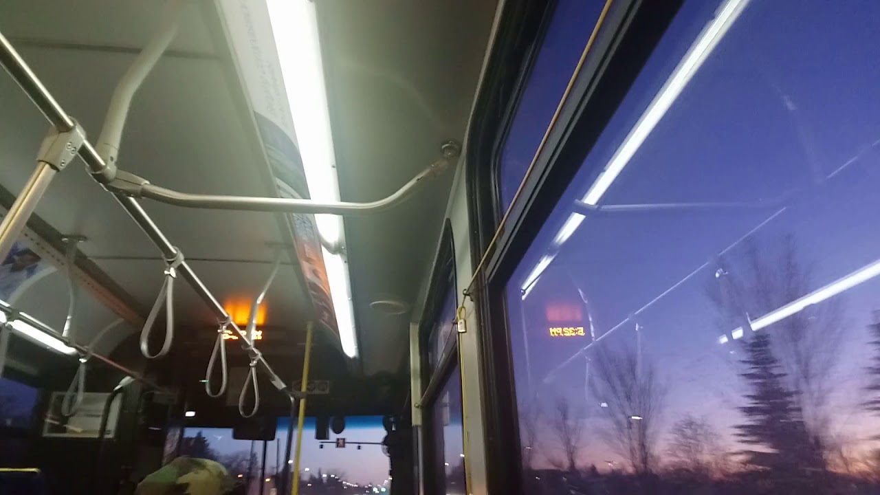 ETS Bus 2007 New Flyer D40LFR #4632 On 4 West Edmonton Mall - YouTube