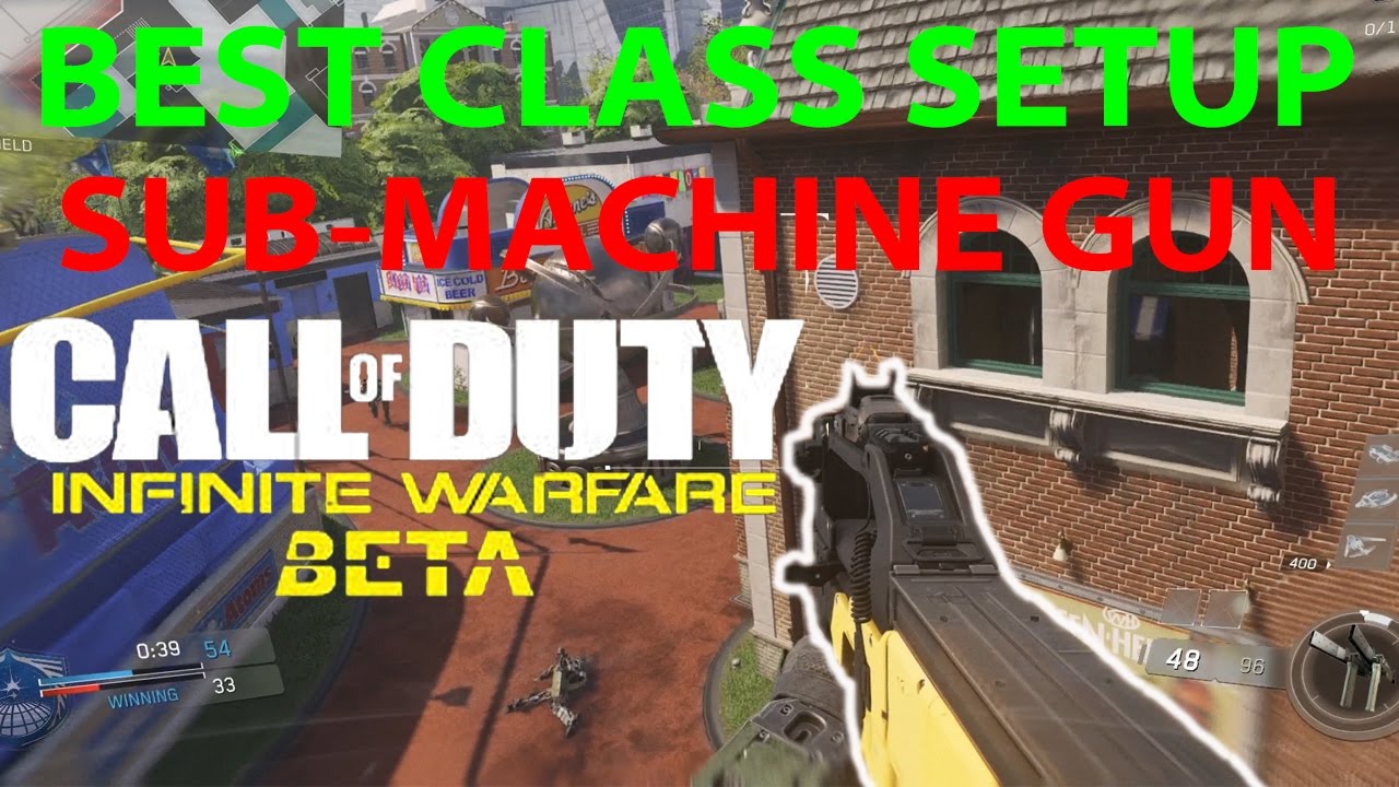 Call of Duty Infinite Warfare BEST CLASS SET UP - Sub-Machine Gun - YouTube