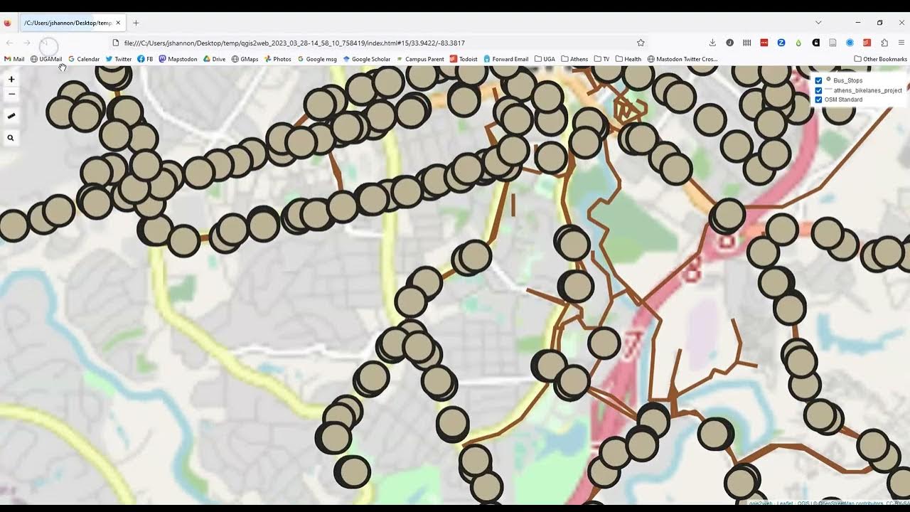 Making a webmap using QGIS, Leaflet, and Github Pages - YouTube