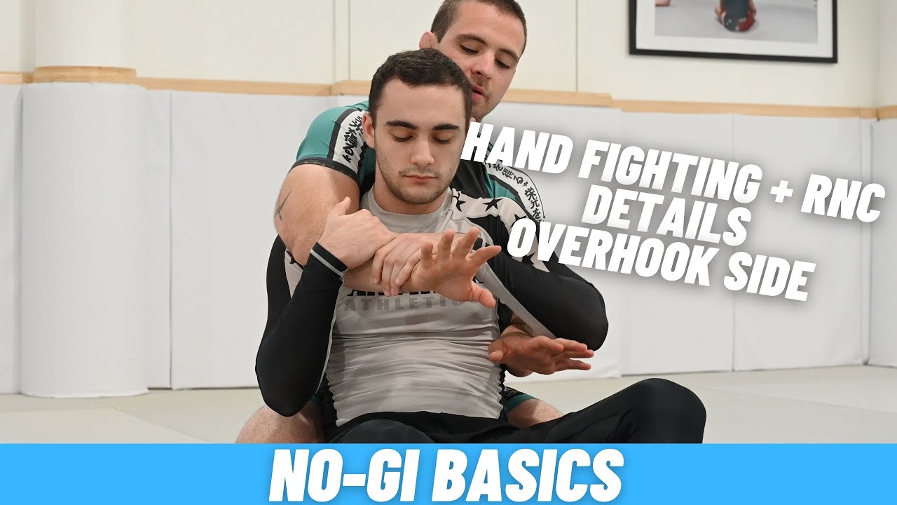 No-Gi Basics - Hand Fighting + Strangle Details (Overhook Side) - YouTube