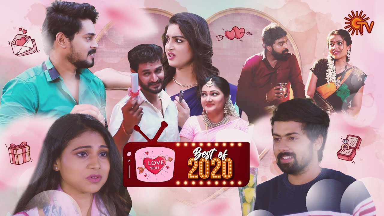 Best Love Scenes from our Favourite serials | Best of 2020 | Sun TV ...