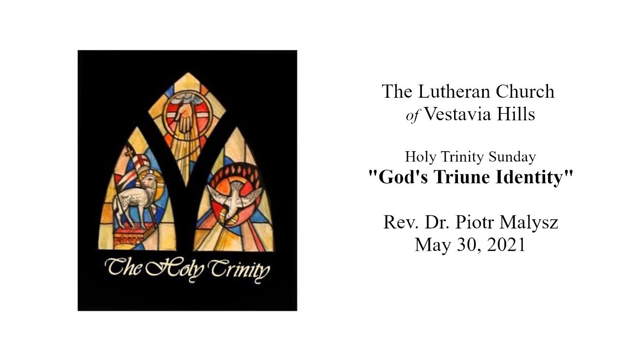 Holy Trinity Sunday - May 30, 2021 - YouTube