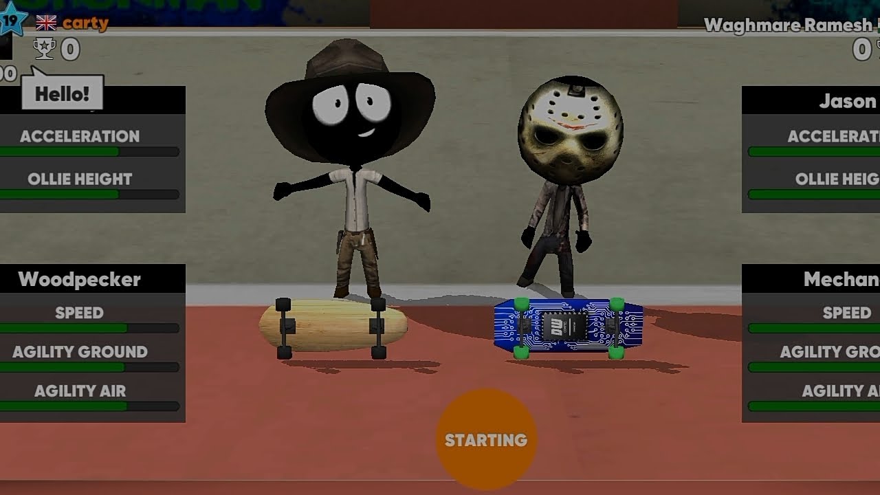 Fun gameplay | Stickman Skate Battle - YouTube