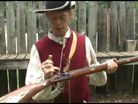 Revolutionary War Musket & Powder - YouTube
