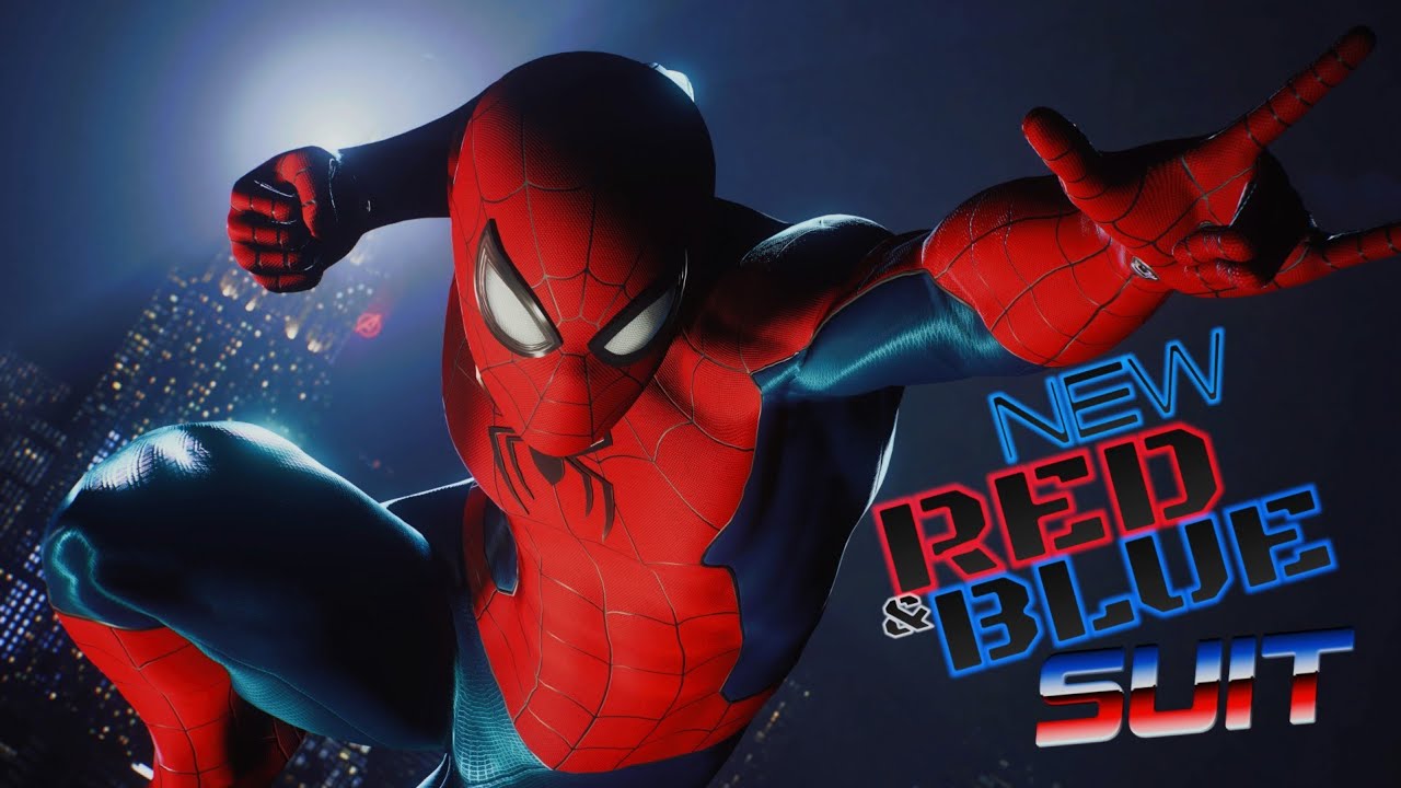 NEW RED AND BLUE SUIT!! Marvel’s Spider-Man 2 - YouTube