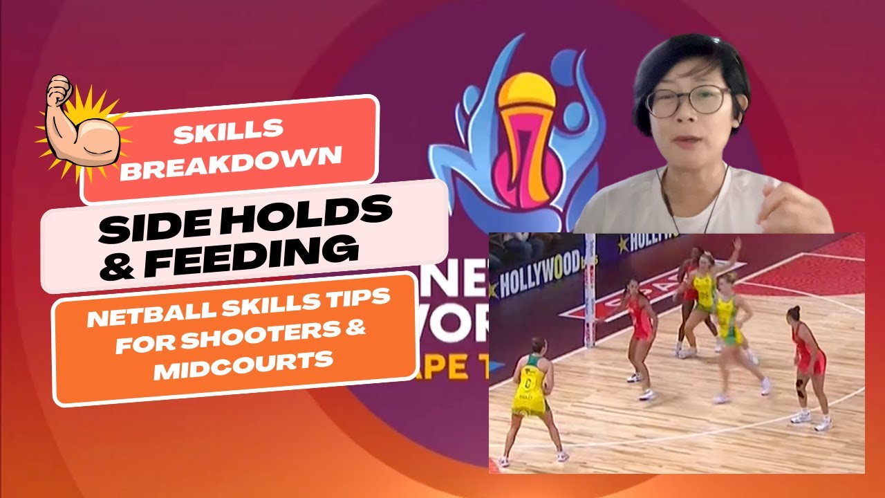 🏐 Epic Netball Skills Breakdown: Side Holds & Killer Feeds using # ...