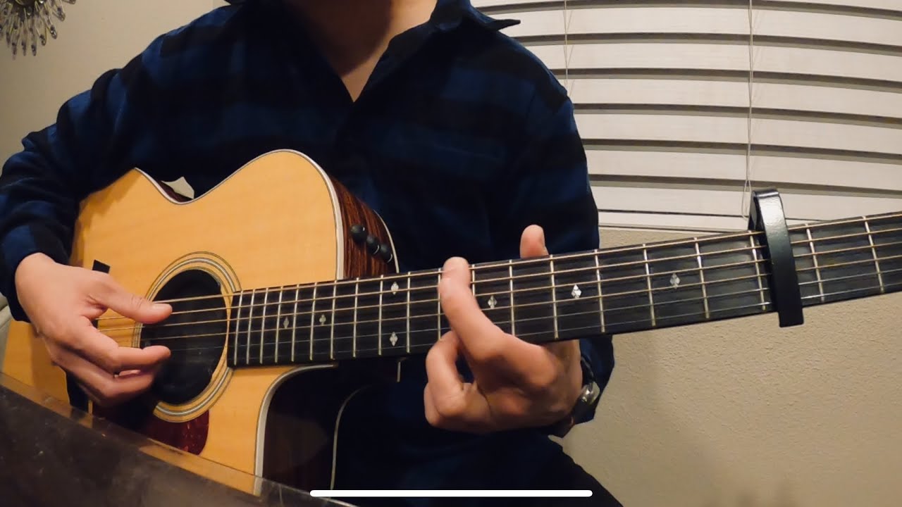 Oceans Hillsong United Guitar Cover - Beginner level Chords - Chordify